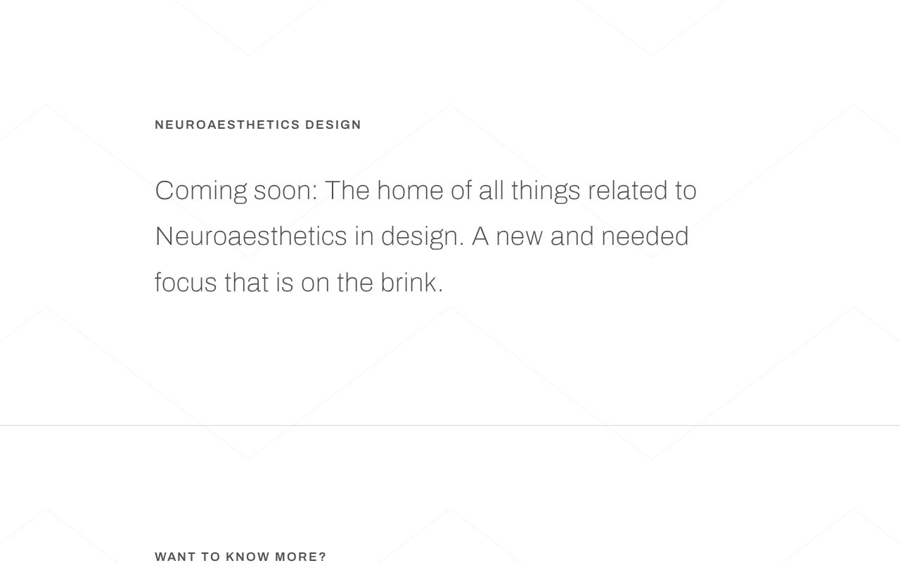 Neuroaesthetics Design